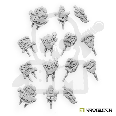 Battle-Models > Boss Banners - 14 szt. ork orki orcs